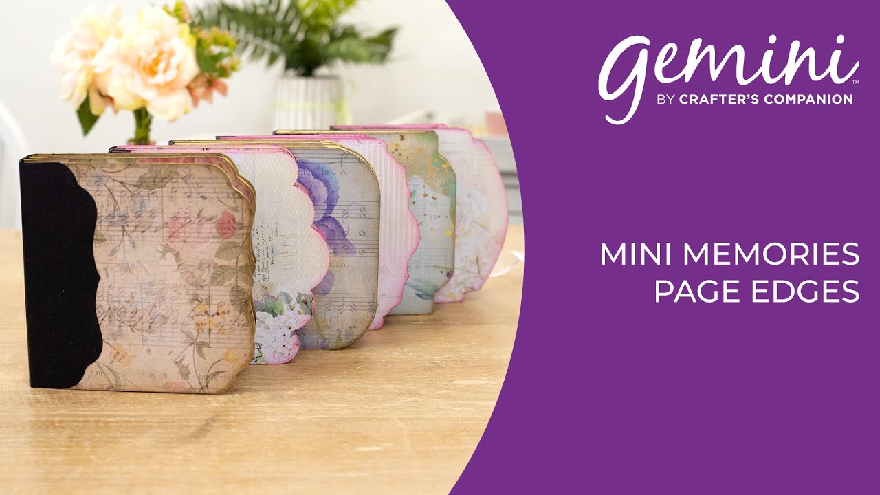 Mini Memories: Page Edges - YouTube