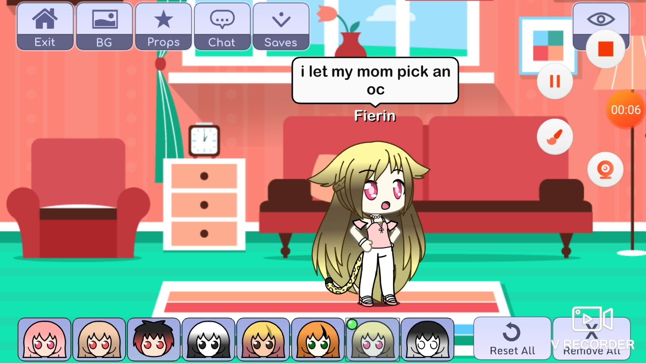 my moms oc - YouTube