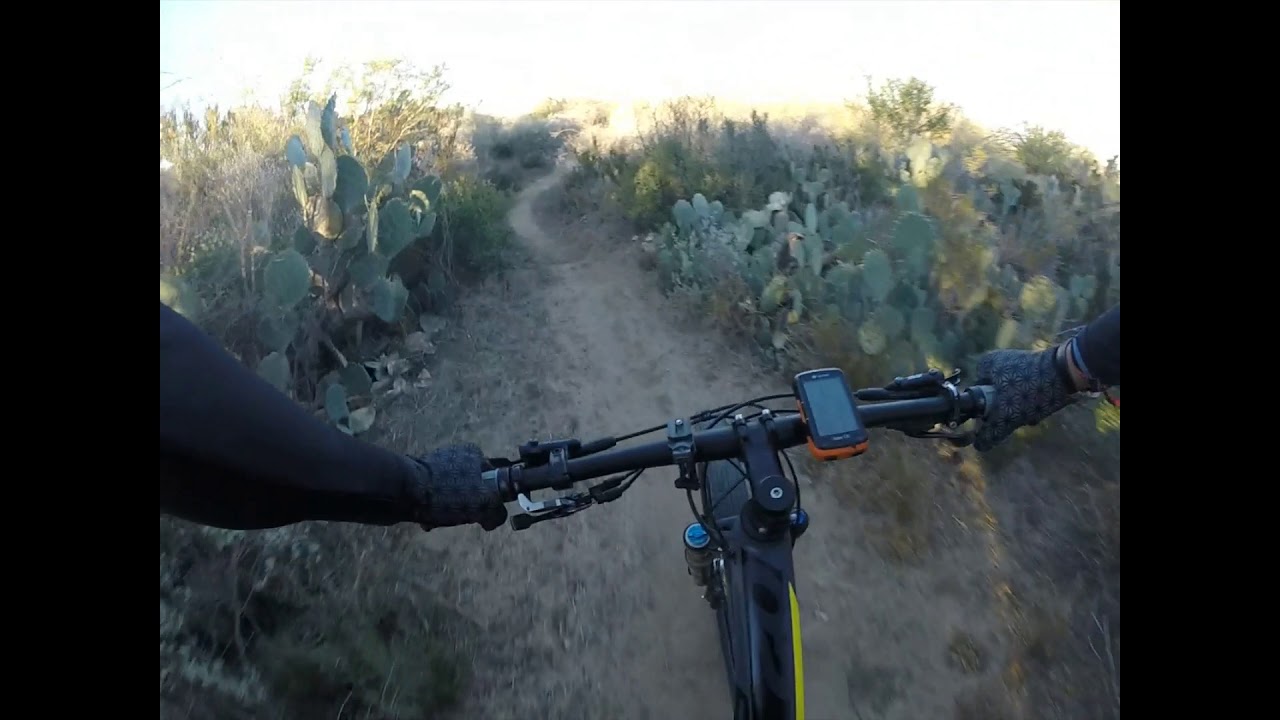 Morales Ranch MTB Trails, Laredo Texas 1-5-2020 1.25x Speed - YouTube