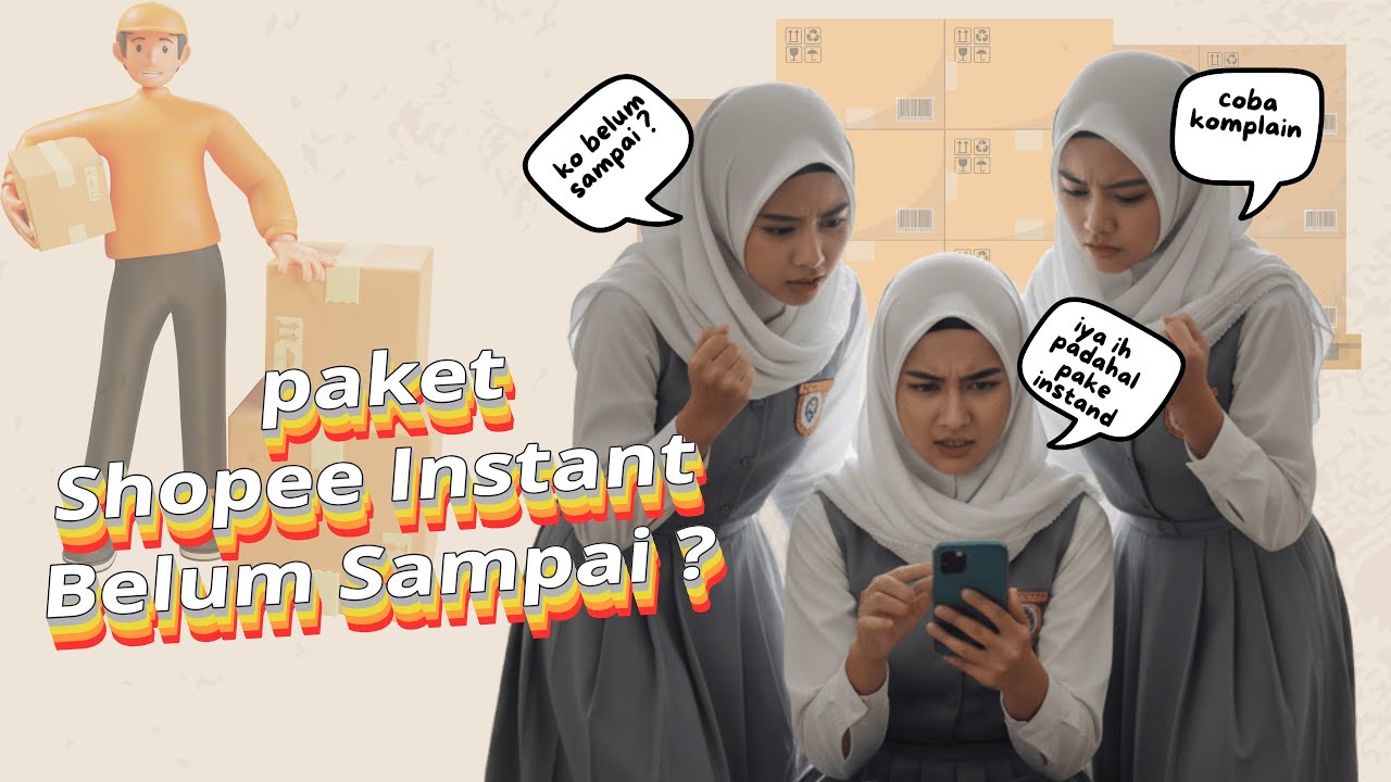 Cara Komplain Paket Shopee Express Instant Belum Sampai - YouTube