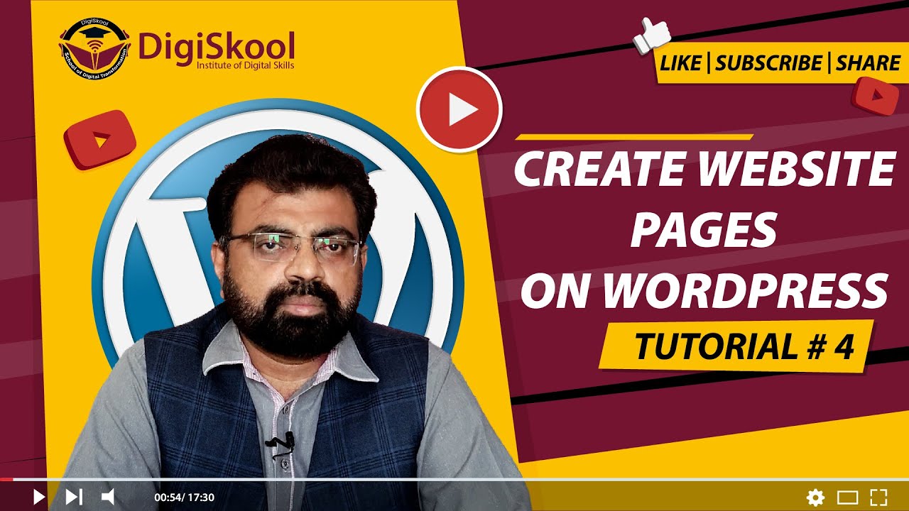 How To Create Page On WordPress WordPress Tutorial For Beginners how-to-create-page-on-wordpress-wordpress-tutorial-for-beginners