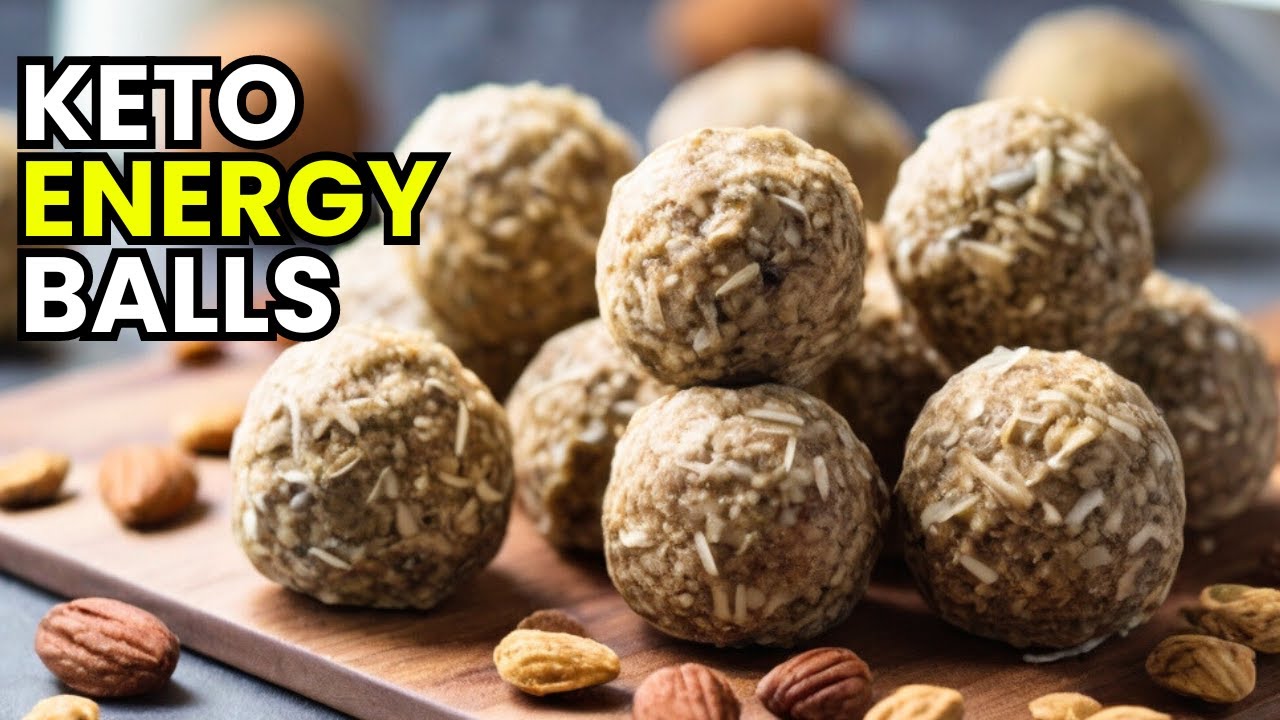 Keto Energy Balls | Healthy No-Bake Snack for Quick Energy Boost - YouTube