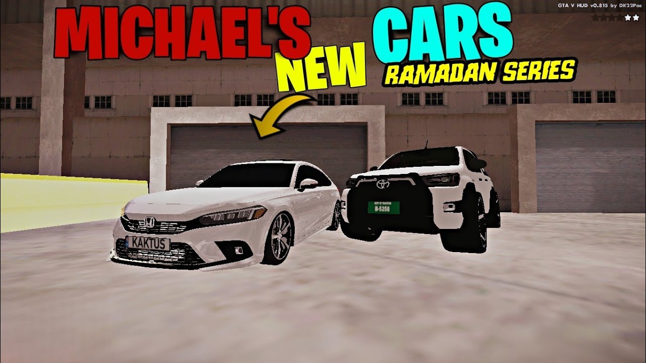 Micheal'S New Cars Ramadan Series ||2024|| GTA San Andreas Real Life ...