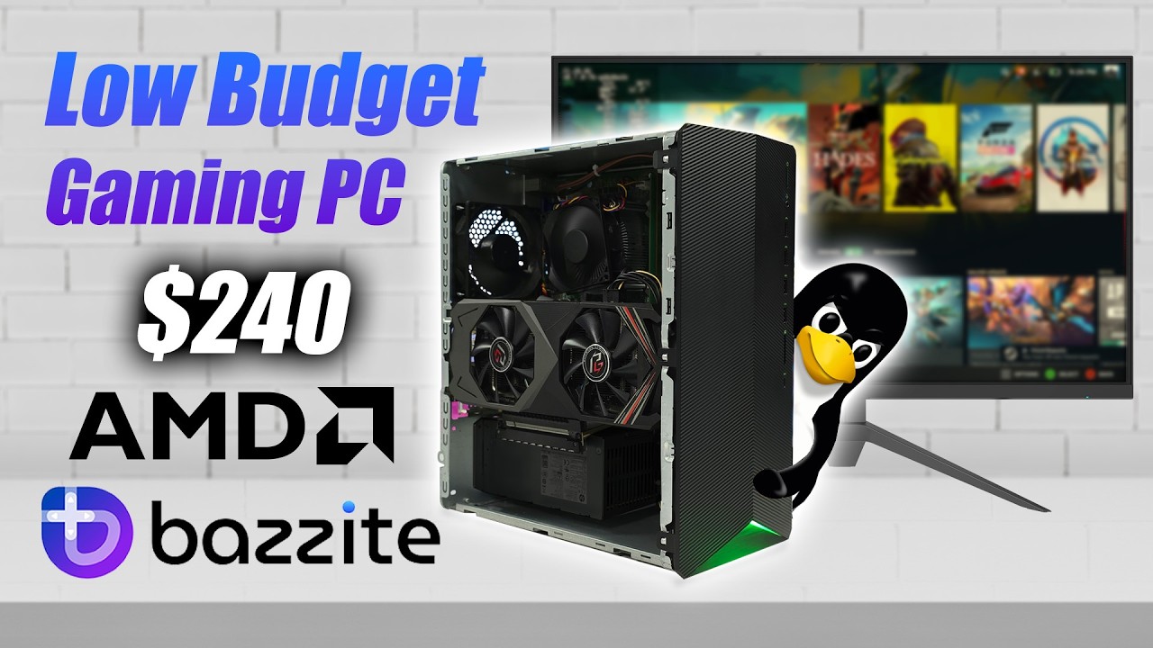Crush Games on a Budget: Build Your Own Linux Gaming PC Today! - YouTube