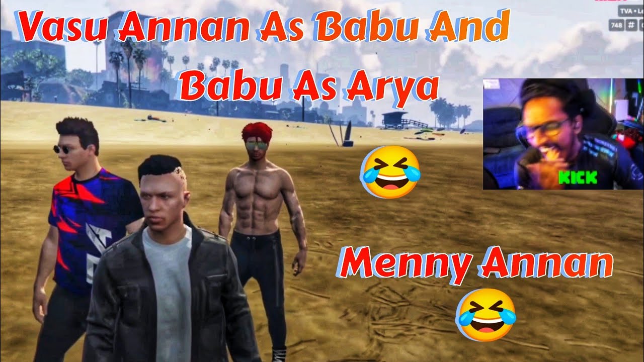 Vasu Annan As Babuവും , Babu As Aryaയും ആയിട്ടും അഭിനയിച്ചപ്പോൾ 🤣.Menny ...