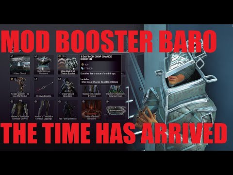 [WARFRAME] MOD BOOSTER BARO FINALLY! Full Inventory Review June 16th 2023 | The Duviri Paradox