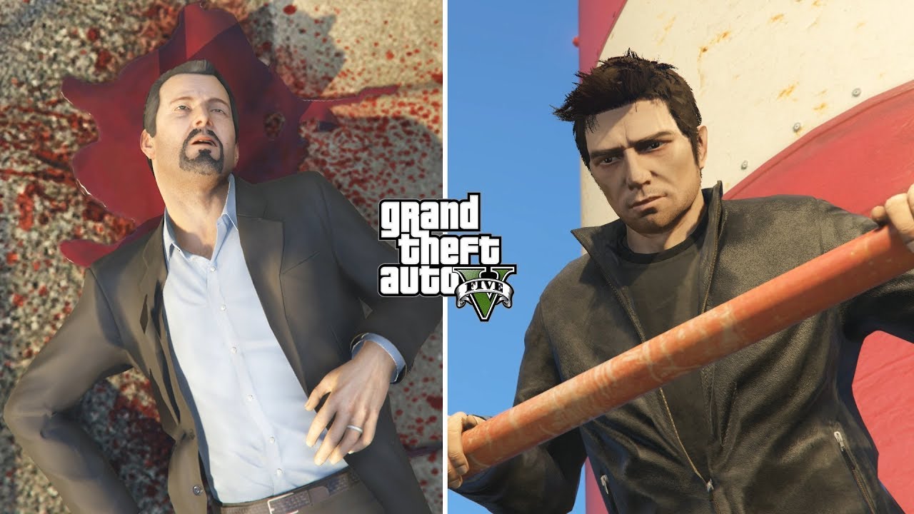 GTA V - Claude Kills Michael - YouTube