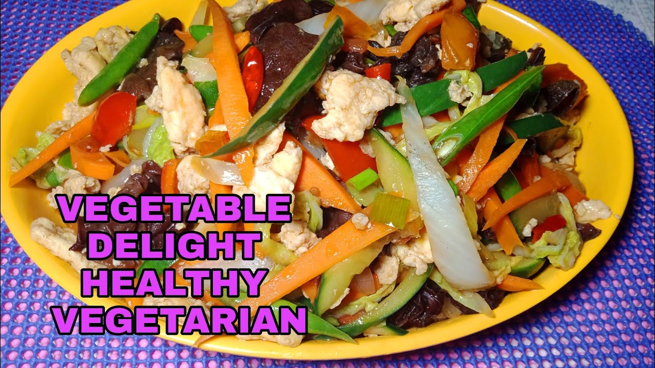 HOW TO MAKE VEGETABLES DELIGHT HEALTHY VEGETARIAN - YouTube