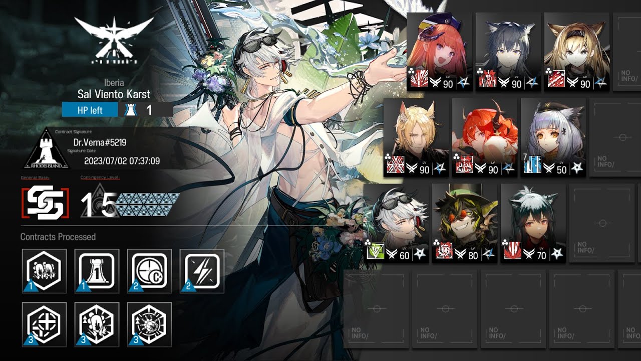 [Arknights] CC#11 Day 10 Daily Stage Risk 15 (Max) Clear - YouTube