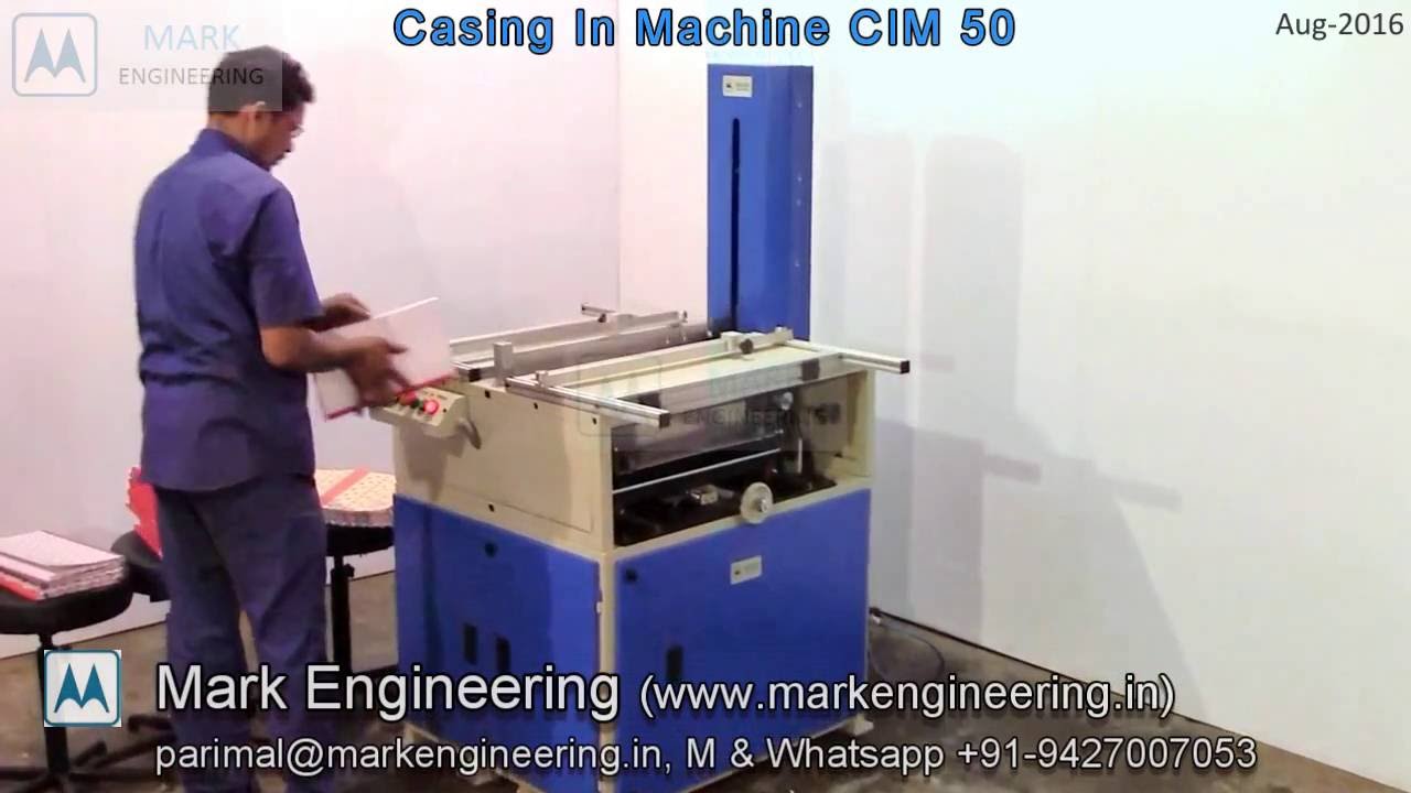 CASING IN MACHINE | SEMI AUTOMATIC CASING IN MACHINE | CASING IN - YouTube