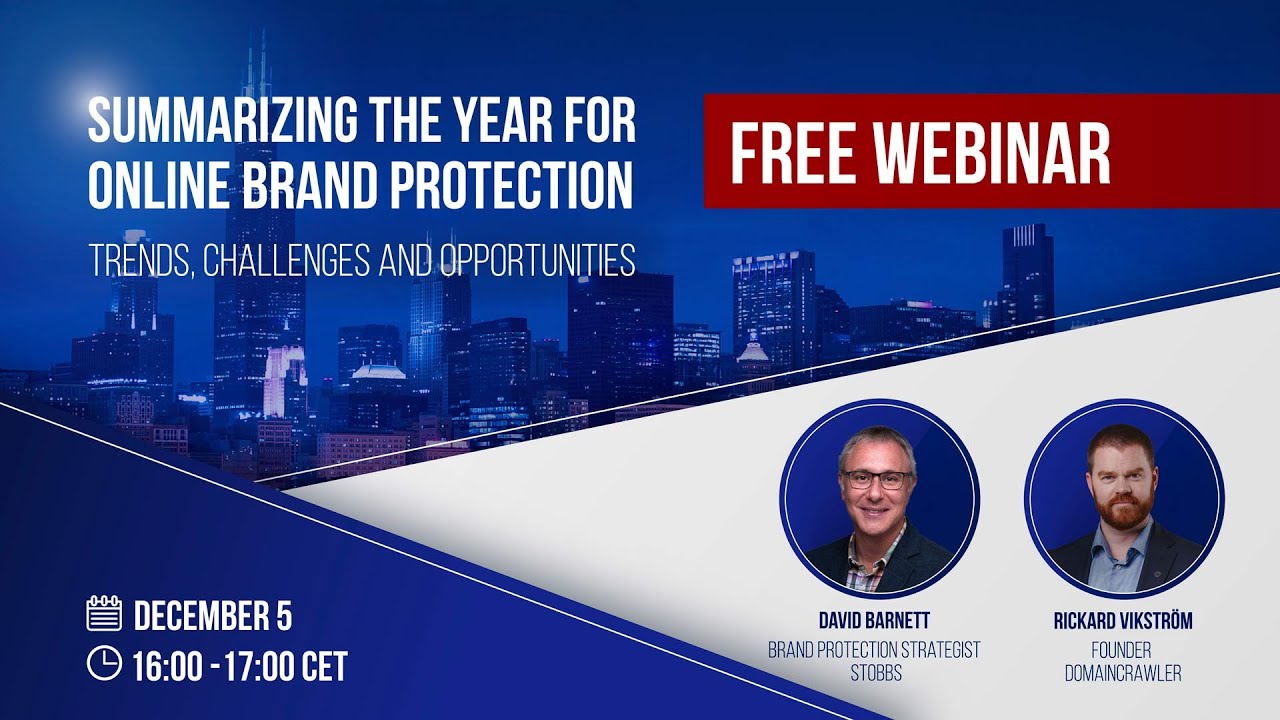 Summarizing the Year for Online Brand Protection 2023 | Webinar - YouTube