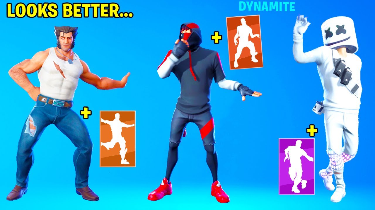 Legendary Fortnite Dances & Emotes Looks Better With These Skins! #9 ...