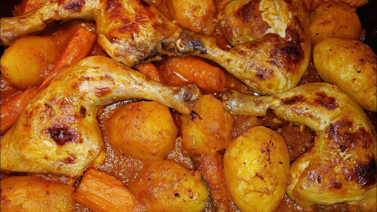 Frango á portuguesa á minha maneira - YouTube