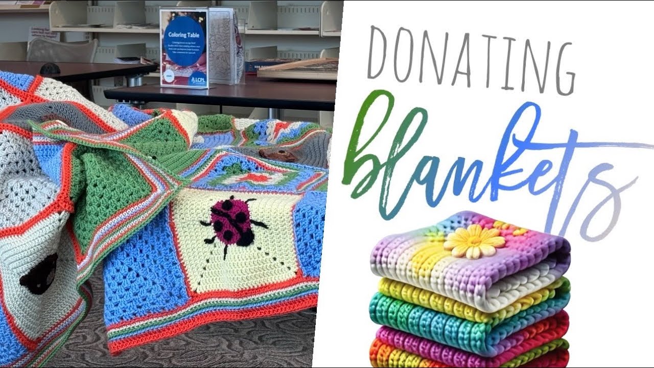 Vlog 2280 - Donating Blankets 🧶🧡 - YouTube