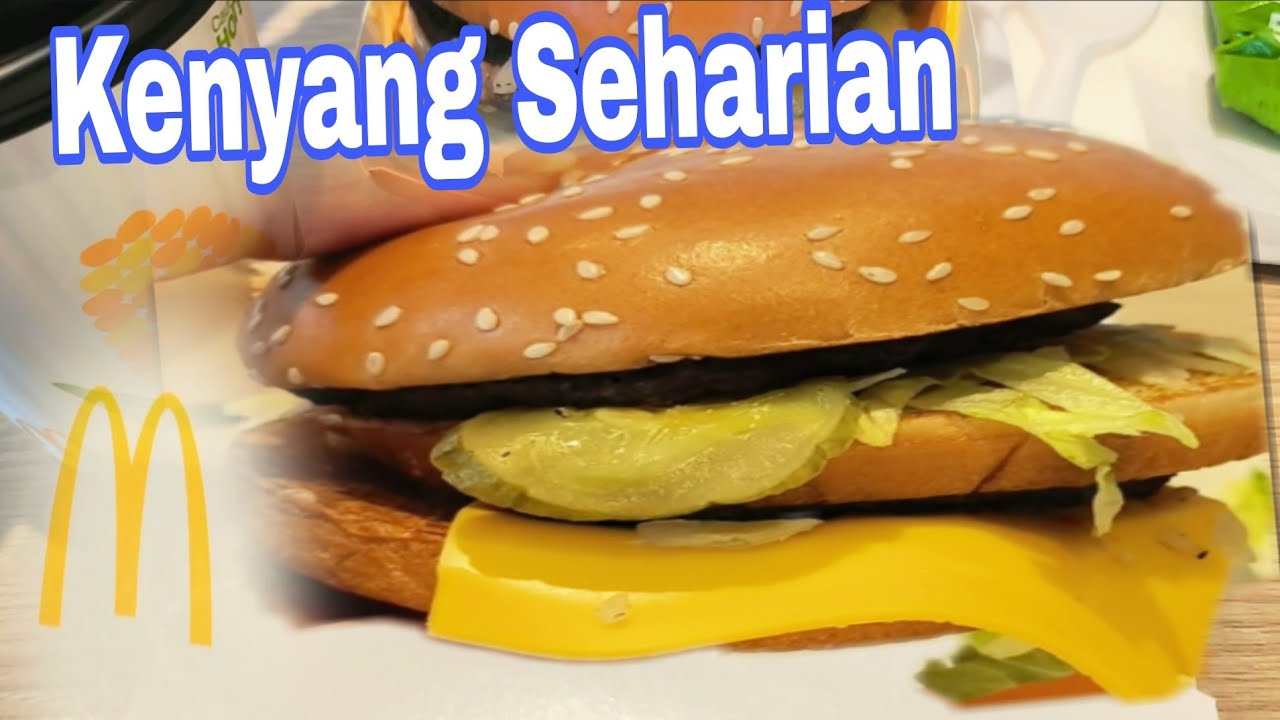 McDonald's Burger daging Sapi 🍔🍔‼️Awet Banget Kenyangnya - YouTube