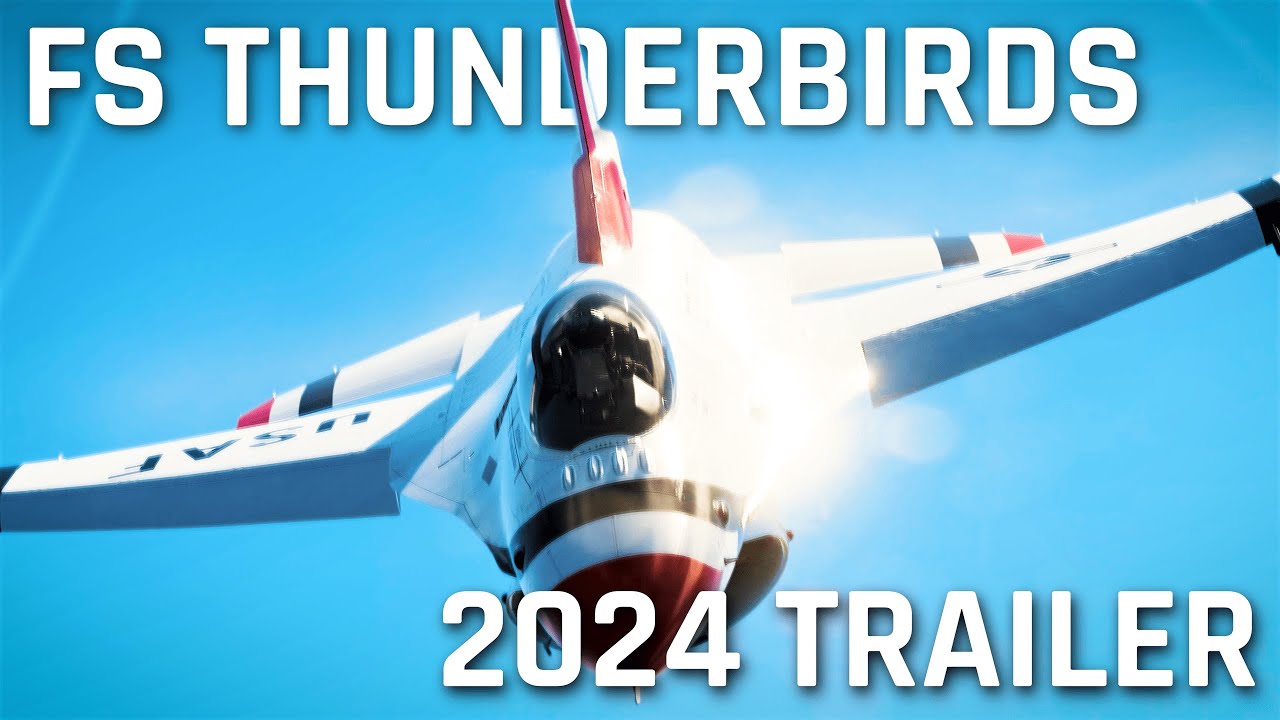 We Are The Flight Simulator Thunderbirds 2024 - YouTube