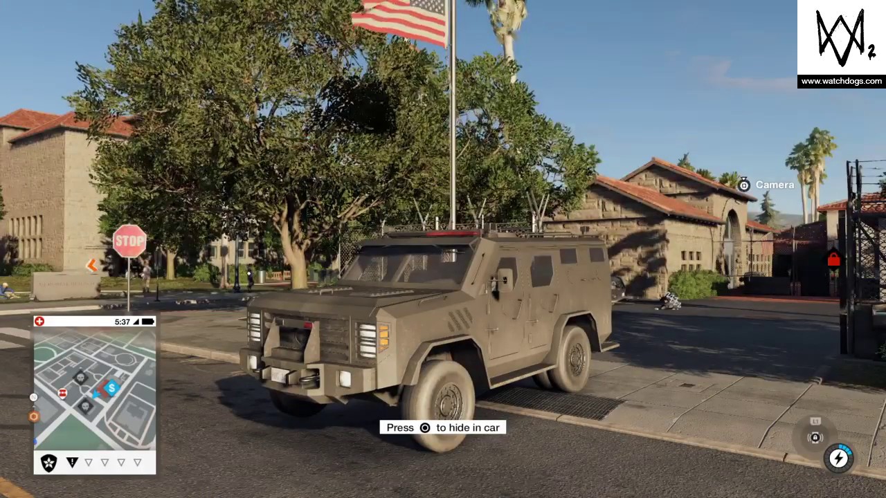Watch Dogs 2 - Police MRAP Truck - YouTube