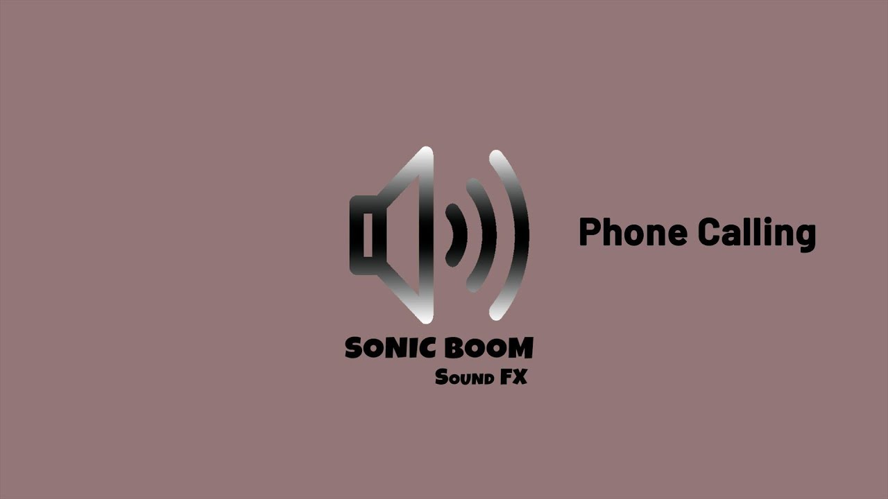 Phone Calling SFX - YouTube