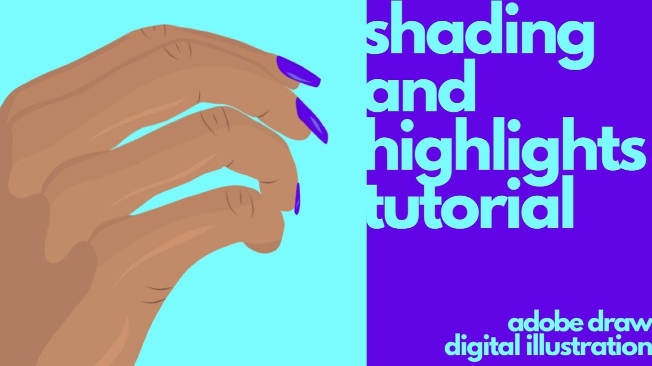 HOW TO SHADE | adobe draw digital illustration tutorial - YouTube
