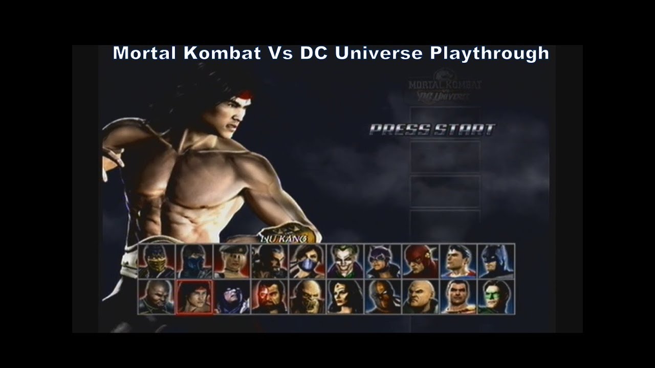 Mortal Kombat Vs DC Universe Liu Kang Playthrough with no Cheats on the ...