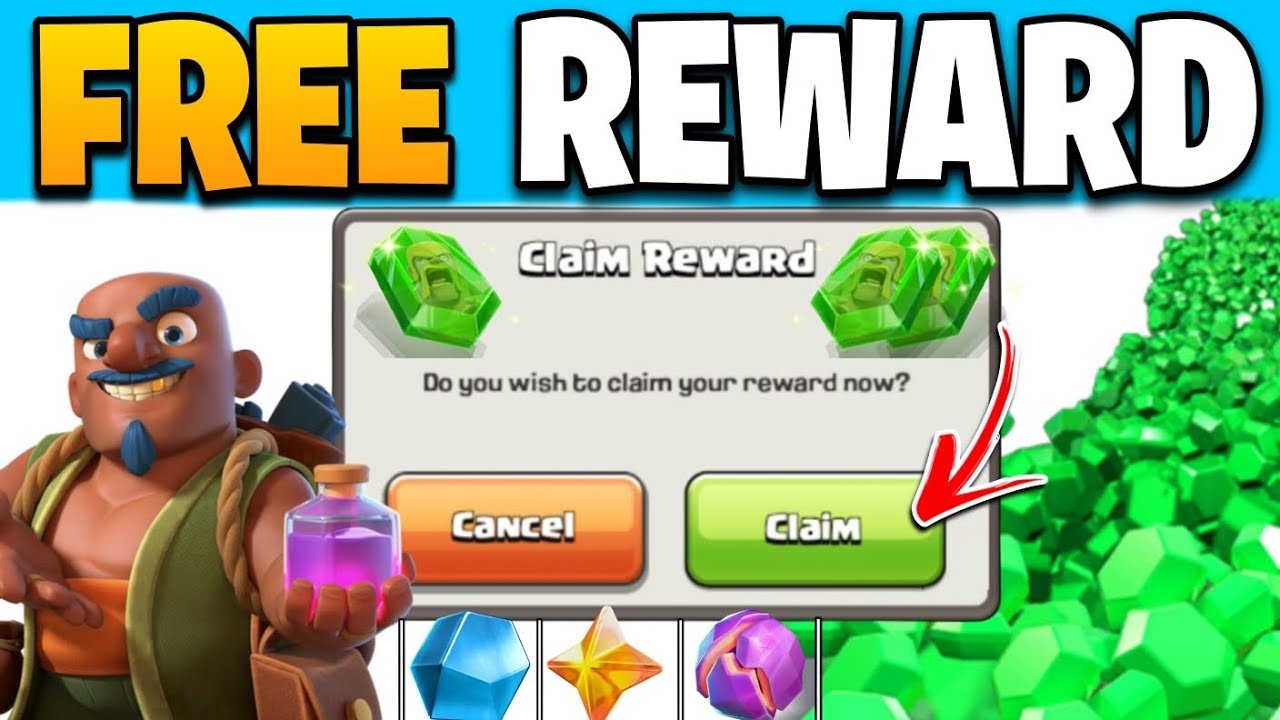 CLAIM your rewards from supercell new event - Get free reward by ...