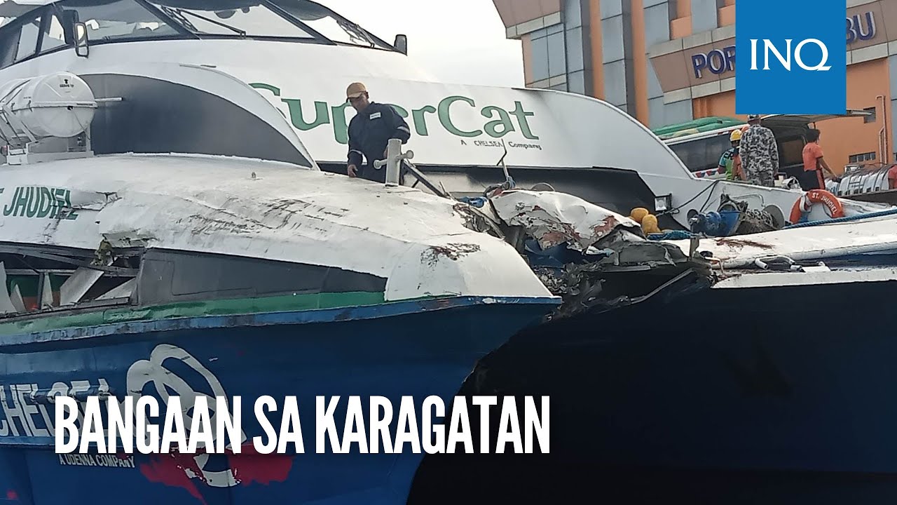 WATCH: Passenger vessel sumalpok sa cargo vessel, ilang pasahero ...