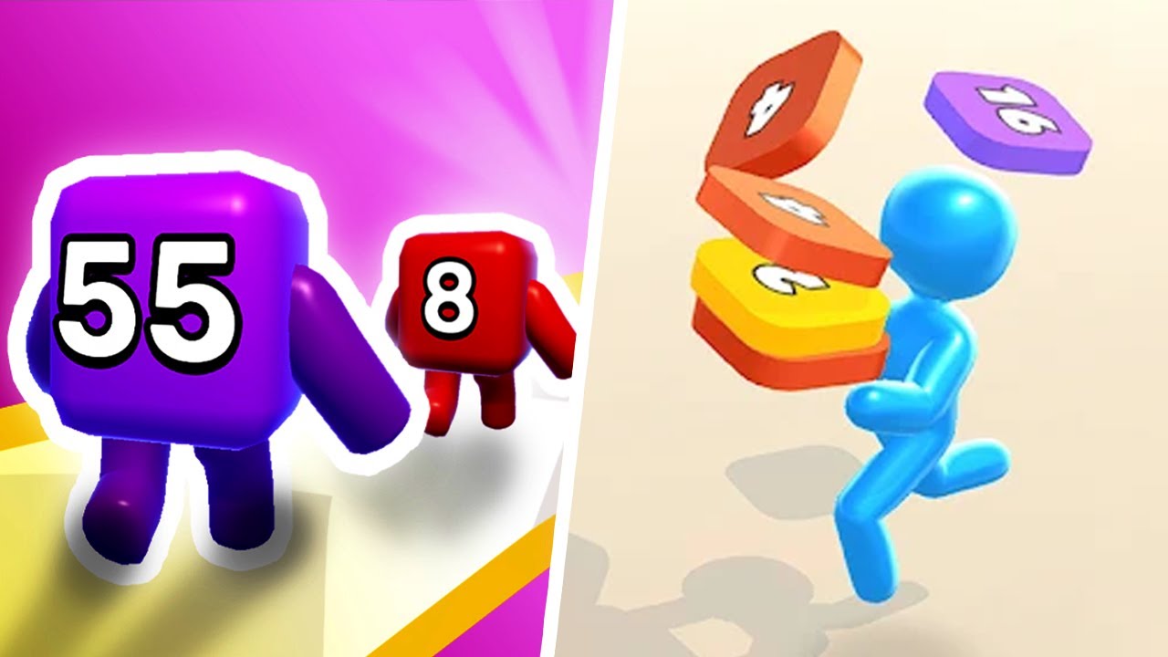 Level Up Numbers vs Idle 2048 Land - Max Level Gameplay (Part 1) - YouTube