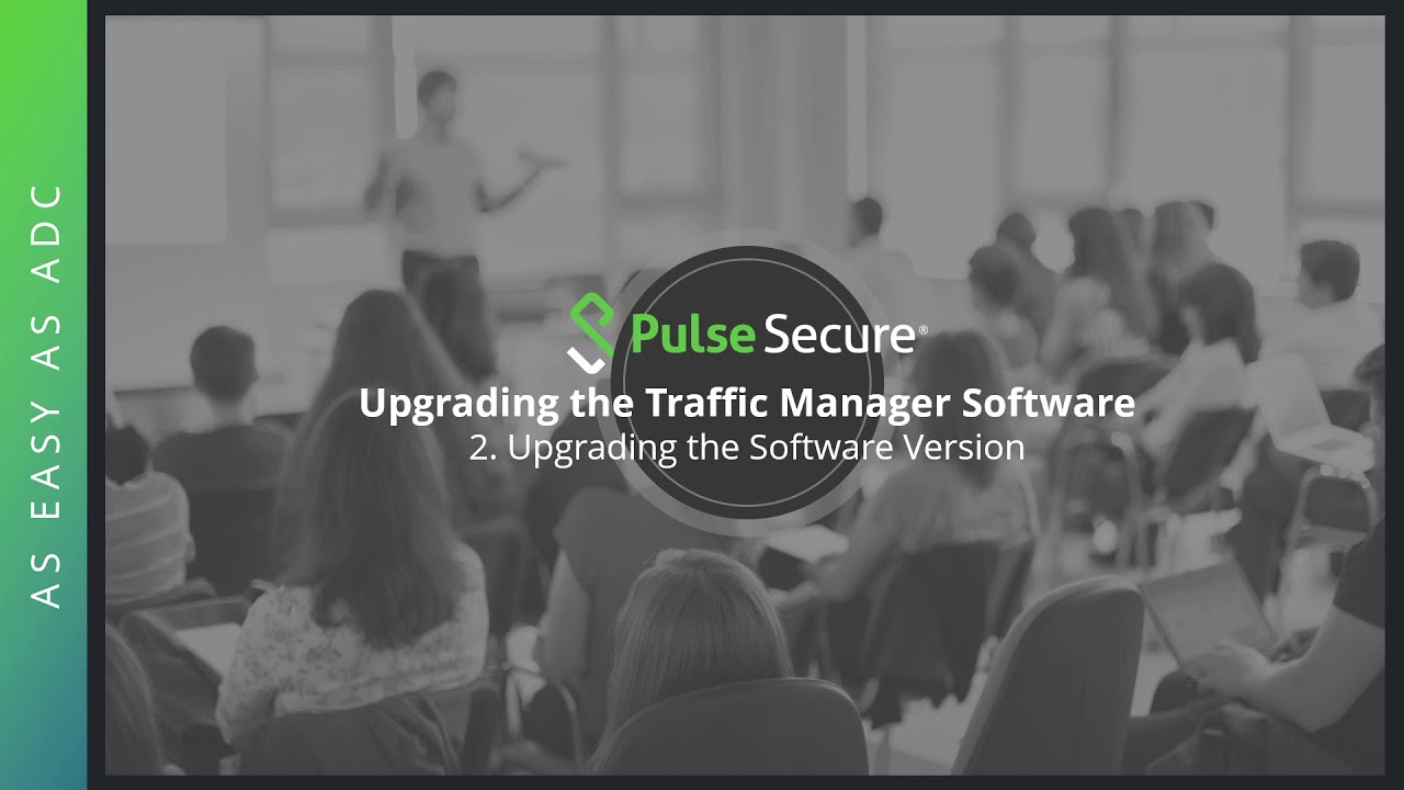 Upgrading the Traffic Manager Software - YouTube