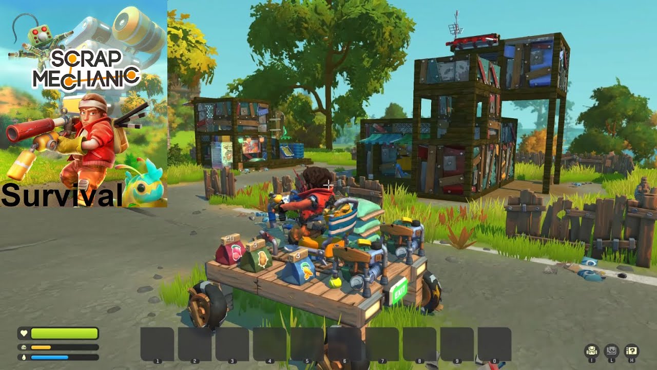 Scrap Mechanic: Survival - Survival game - Part 1 - No commentary ...