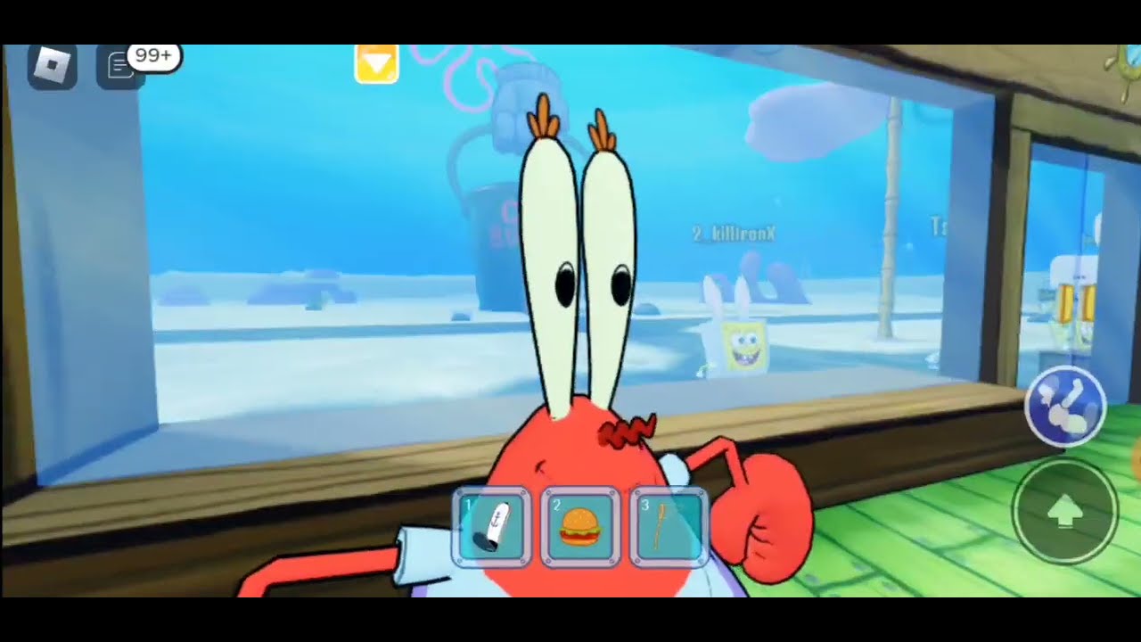 Mr. Squidward, I Should KICK YOUR- (CENSORED) (Roblox Version) - YouTube