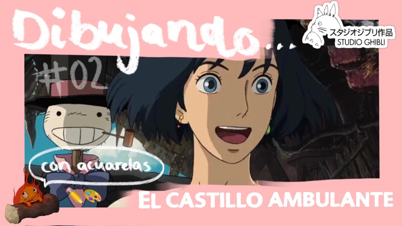 🎨 DIBUJO.. EL CASTILLO AMBULANTE | Howls Moving Castle | HOWL en ...