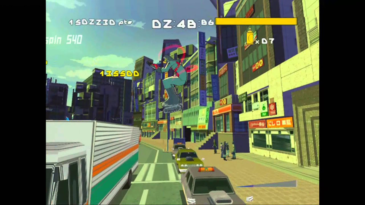 Let's Play Jet Set Radio Future - Part 19 / Parte 19 Getting DOOM ...