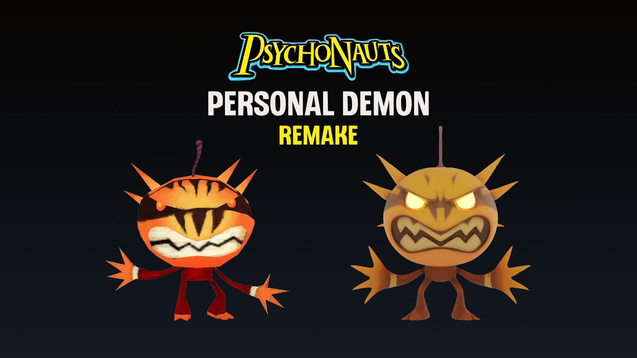 Psychonauts - Personal Demon (Remake) | 3D Model & Animations - YouTube