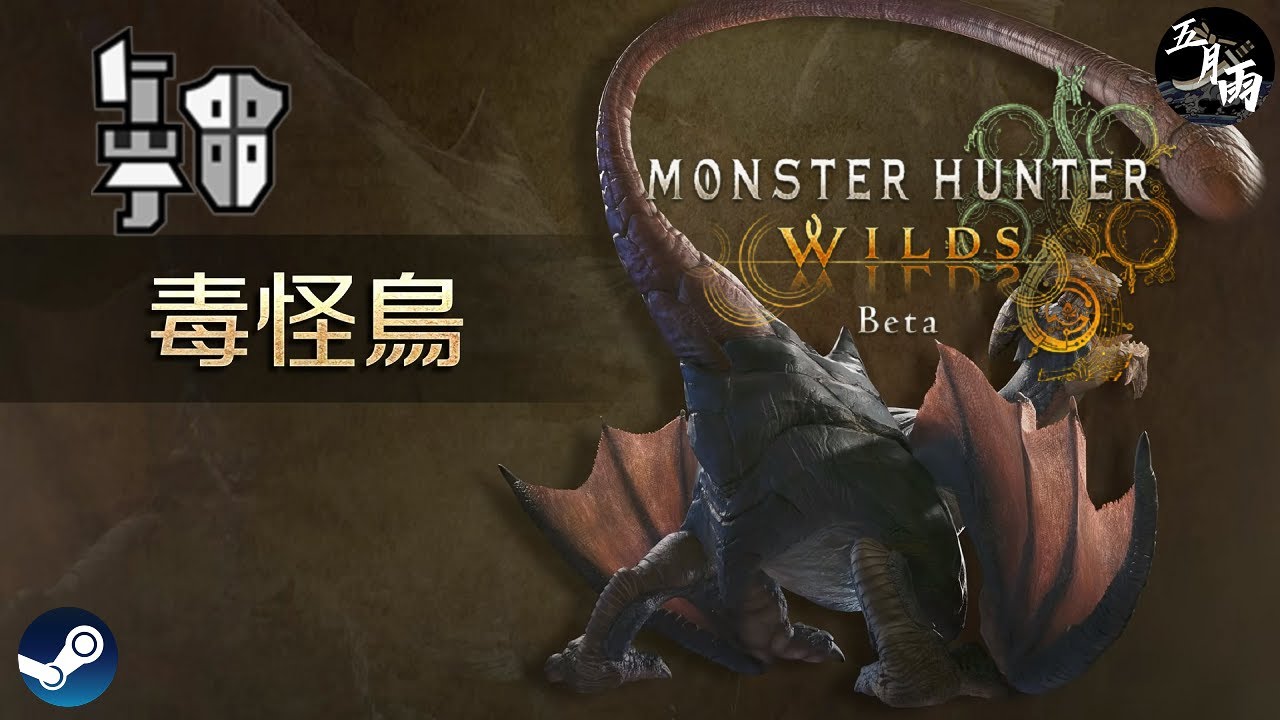 【Monster Hunter Wilds OBT2】魔物獵人荒野OBT2 毒怪鳥 銃槍練習【PC-Steam】 - YouTube