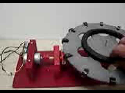 magnetic gear friction less gears - YouTube