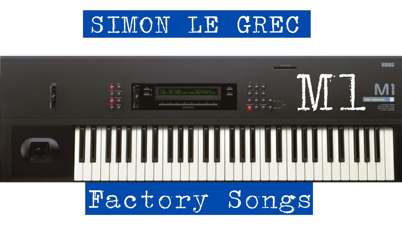Korg M1 (1988) | Factory Demo Songs (HQ) - YouTube