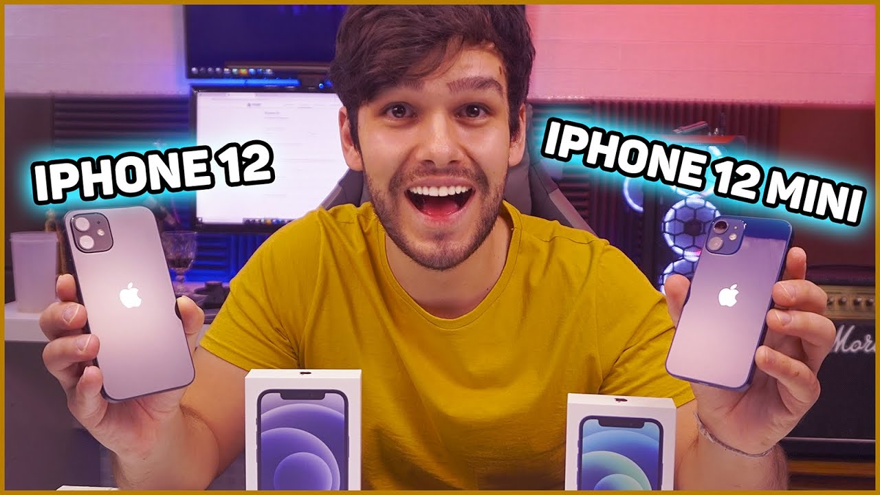 IPHONE 12 MINI e IPHONE 12 [UNBOXING] - Mais capa e película barata ...
