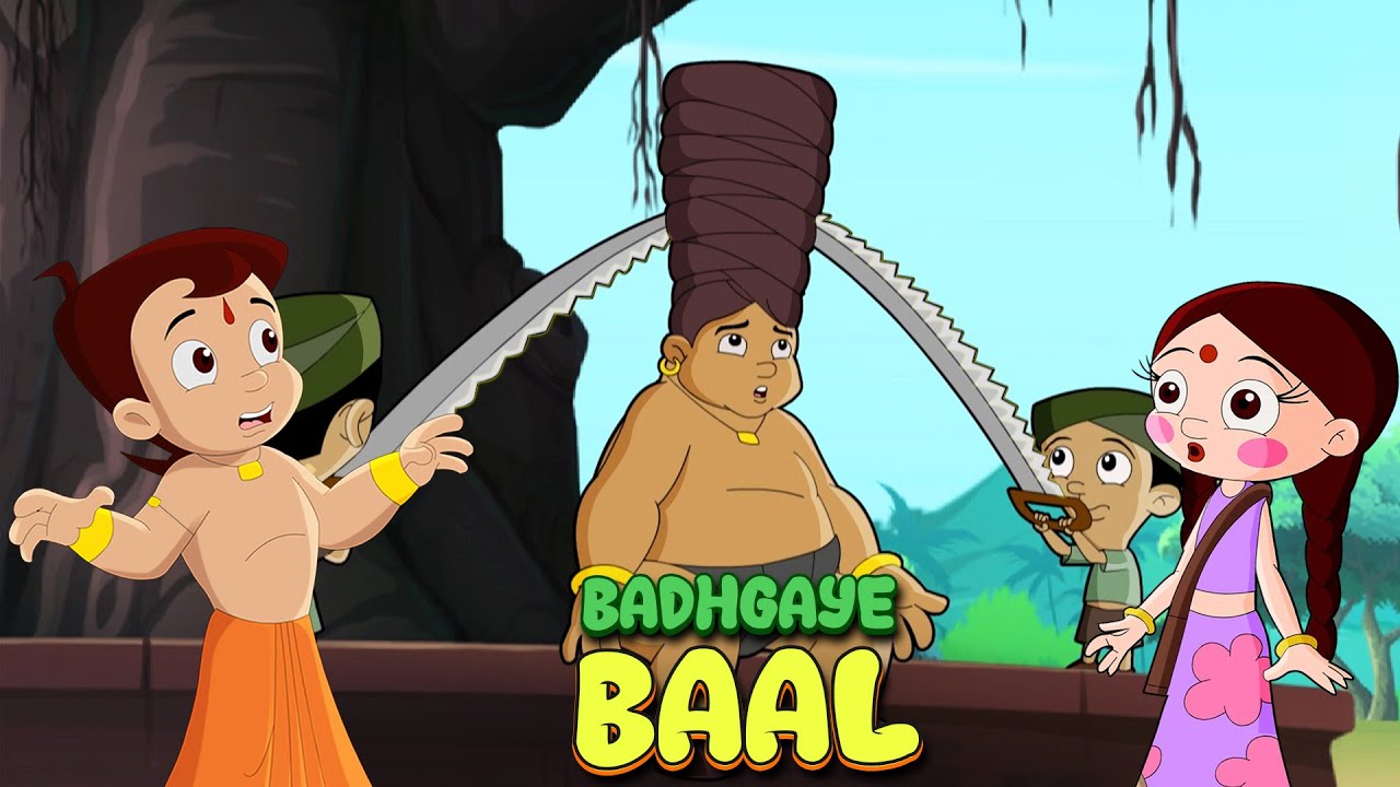 Kalia Ustaad - Magical Comb | बडगये बाल | Fun Cartoons for Kids | Bheem ...