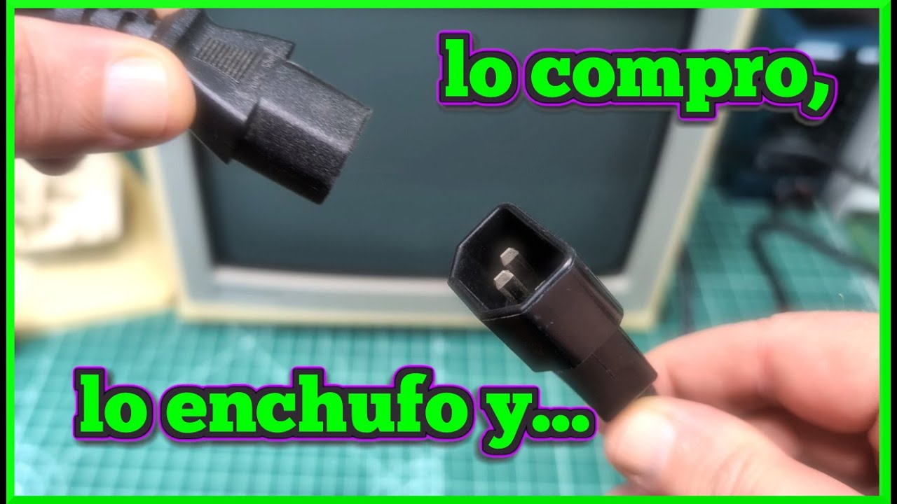 Monitor Monocromático Fosforo Ambar - YouTube