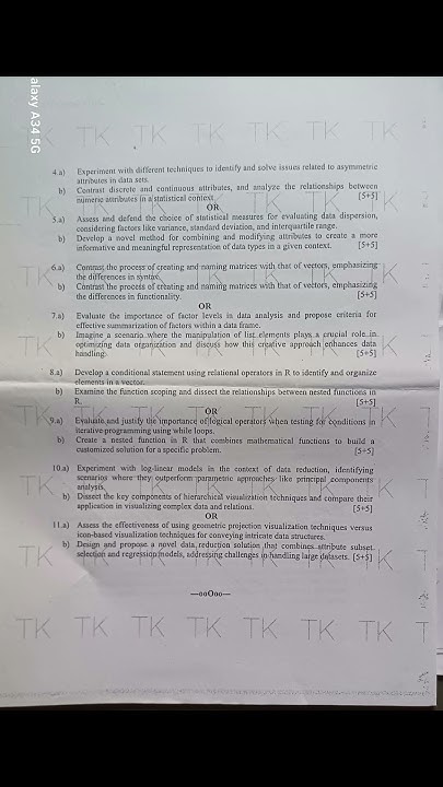 B-TECH JNTUH| R18 | CSE(AI&ML)| INTRODUCTION TO DATA SCIENCE MARCH-2024 ...