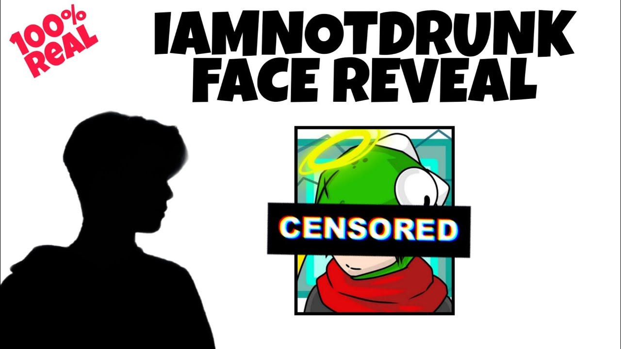 IamNotDrunk BG Face Reveal 😳😱 100% Real Face Reveal - YouTube