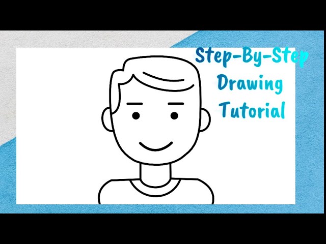 How To Draw A Human Easy Drawing Tutorial For Kids, 54% OFF