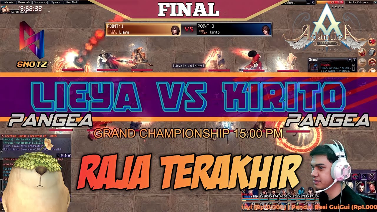 [GRAND CHAMPIONSHIP PM]Lieya VS Kirito 16/10/2022 - Atlantica Rebirth ...