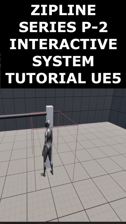 Zipline Interaction System Unreal Engine 5 Zipline series P-2. #unrealengine5 #unrealengine #ue5 ...