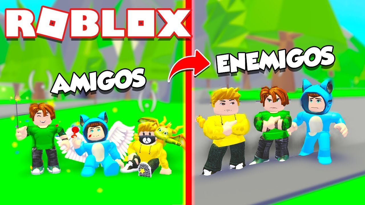PASAMOS de AMIGOS a ENEMIGOS con los AMIWITOS 😱 BEBE MILO ROBLOX ADOPT ...