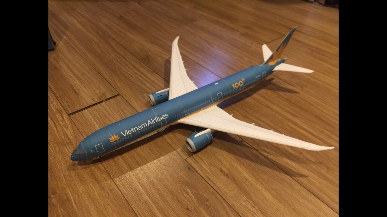 Vietnam Airlines Boeing 787-10 Papercraft - YouTube