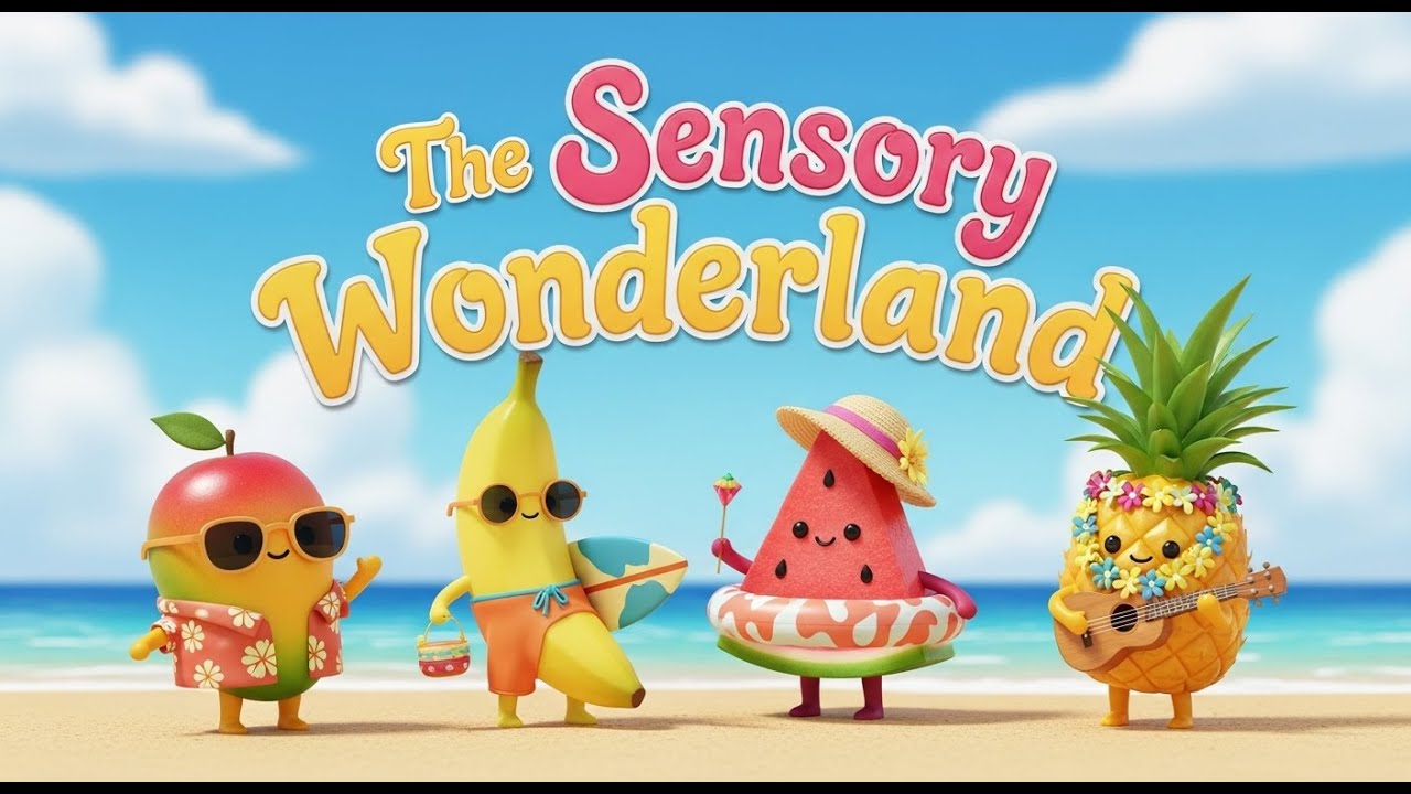 Baby Fruit Dancing Show 🌼🍓 | Magical Baby Sensory Animation For Infant ...