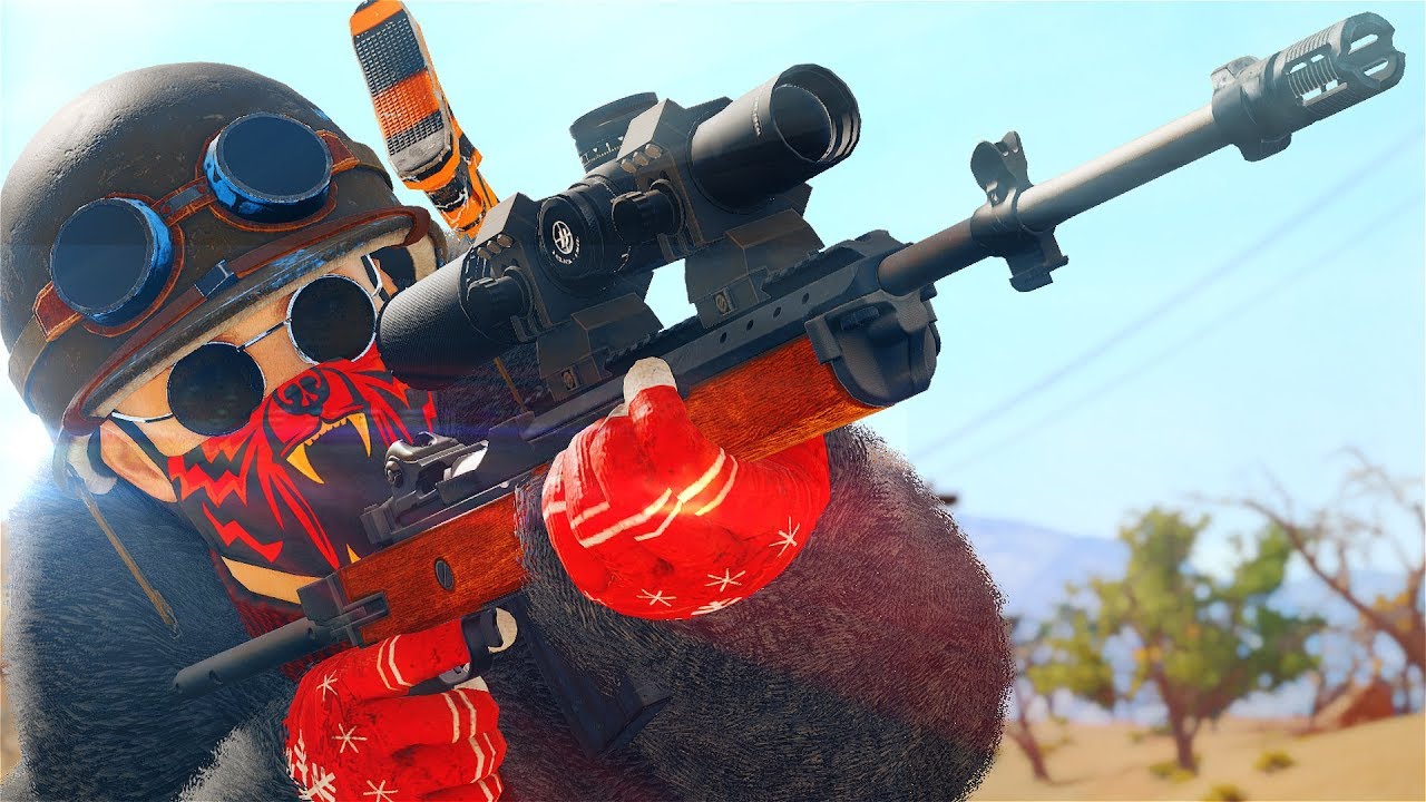 PUBG Movie Miramar The Amazing MINI-14 - YouTube