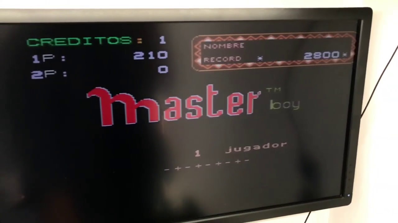 Gameplay - Masterboy 1987 Gaelco - YouTube