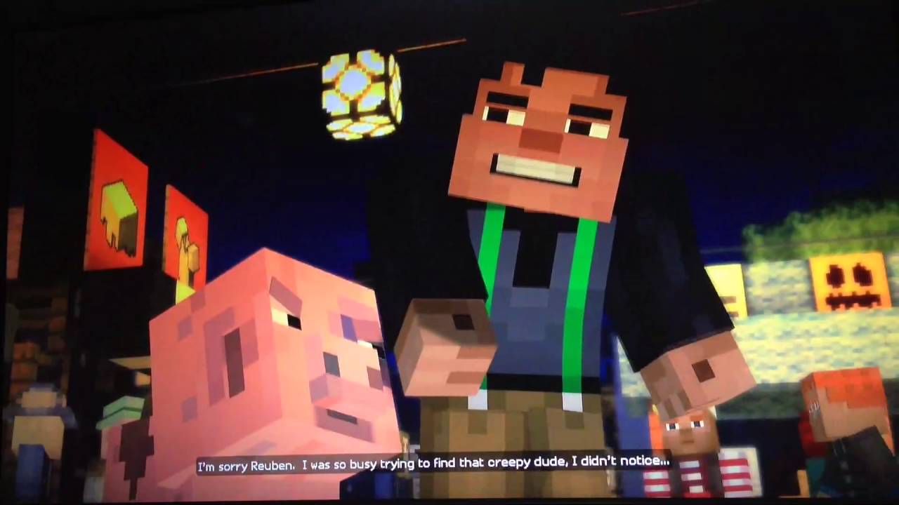 minecraft story mode ruben vs butcher - YouTube